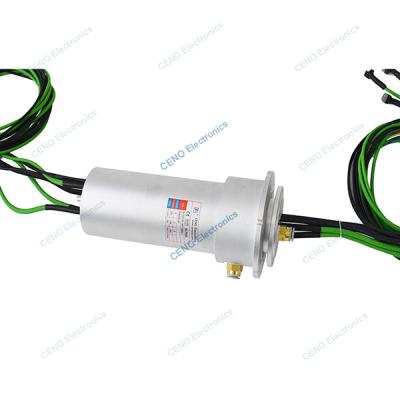 China Integrate Pneumatic hydraulic rotary union slip ring with profinet signal for sale