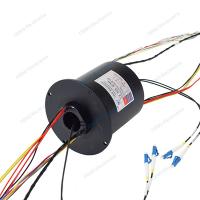 China Integrated Low Temperature Slip Ring IP65 3 Power 12 Signal 2 FORJs for Robot for sale