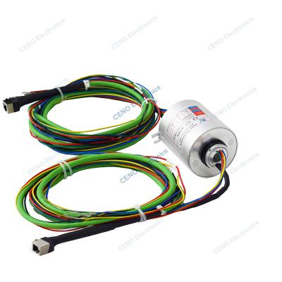 China Water Proof Slip Ring With Ip68 And Ethernet Signal For Low Temperature Environment for sale