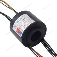 China Low temperature slip ring with optional through hole for industry robot arms for sale