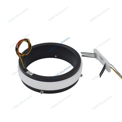 China Separate Slip Ring SCN150-04 150mm Through Hole 4 Circuits 2A for Industrial Automation for sale