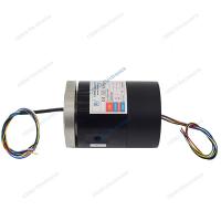 China Integrated Electric Power Gas Slip Ring Pneumatic Hydraulic Rotary Union 6 Circuits 5A 2 Channels for sale