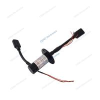China Miniature Capsule Slip Ring 2 Power 2 Signal 1 USB3.0 Compact 3 Direction Outlet 300rpm for sale