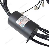 China Ethernet Slip Ring 9 Circuits Power 4 Ethernet Signals 86mm OD Industrial System for sale