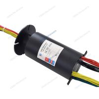 China 200A High Current Slip Ring 4 Circuits 380VAC for Industrial Robot Arm for sale