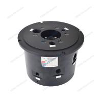 China Pneumatic Hydraulic Rotary Union 3 Channels Water Slip Ring 20 Bar 80mm Bore for sale