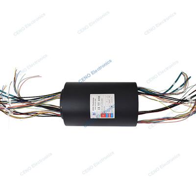 China Low Temperature Slip Ring 100mm Through Bore Power and Signal for Industrial Use for sale