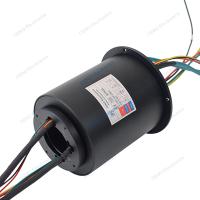 China ECN050 Through Hole Slip Ring 50mm ID 30A Power with Ethernet Signal for Industrial Automation for sale