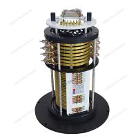 China CENO Multi-Channel Carbon Brush Slip Ring 65 Circuits Power & Signal 200mm ID for Industrial Equipment for sale