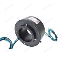 China Through Bore Industrial Slip Ring 95mm Inner Diameter with CANBus Signal and Power Circuits for sale