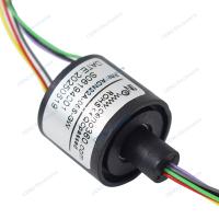 China Low temperature small capsule slip ring with electric power and optional for sale