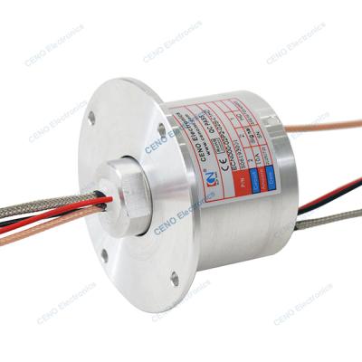 China K-Type Thermocouple Slip Ring 2 Circuits 10A with HD Signal for Industrial Rotary Systems for sale
