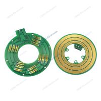 China PCB Pancake Slip Ring 20A CAN Signal 42mm Inner Diameter for Robot Arms for sale