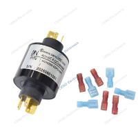 China CENO HCN000-02P3-02P1 Flat Pin Slip Ring 4 Circuits 15A 2A for Power and Signal for sale