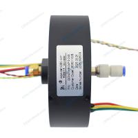 China Integrated Electric Power Signal Slip Ring 1 Channel Pneumatic Rotary Union 10A 220V for sale