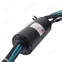 China Low Temperature Ethernet Slip Ring 3x30A 4x100M RS232 RS422 -40°C to +60°C for sale