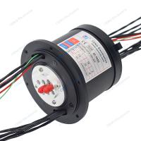 China 2 Channel RF Rotary Joint Slip Ring 4x10A 16x2A Power Signal for Radar -40°C to 85°C for sale