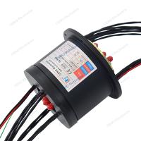 China 4 Channel RF Rotary Joint with Electric Power Slip Ring -40°C to +85°C 90mm Diameter for sale