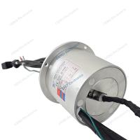 China Low Temperature Waterproof Slip Ring IP65 5 Circuits 16A 2 Ethernet Signals 1000Mbps for sale