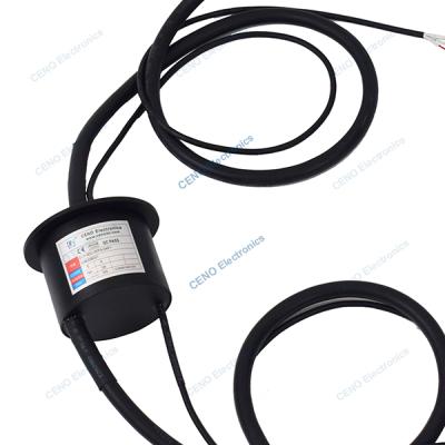 China Electric Power Slip Ring with 16A and 3A current for Industry Robot Arm for sale