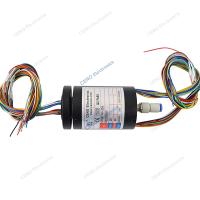 China CENO QCN01M5-25S Integrated Electric Power and Pneumatic Rotary Union 25 Circuits 2A for sale