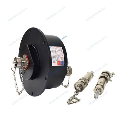 China Low Temperature Slip Ring 1 Circuit 25A Electric Power for Rotary Platforms -40°C to +70°C for sale