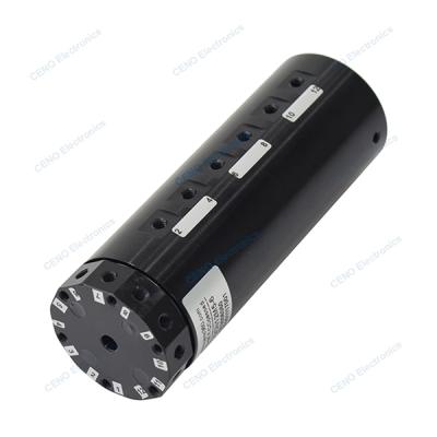 China 12 Channel Pneumatic Rotary Union 30rpm Gas Slip Ring for Industrial Robot for sale