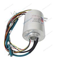 China Ethernet Slip Ring combine Electric Power & Encoder Signal for Industry Robot for sale