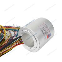 China Low Temperature Slip Ring 55mm Through Hole 20A Power and Ethernet Signal for -40°C for sale