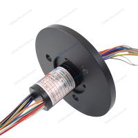 China Compact Structure Capsule Slip Ring with 19 circuits Electric Power and option for sale