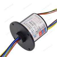 China Flange Waterproof Slip Ring IP65 6 Circuits Electric Power for Industrial Systems for sale