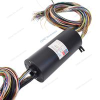 China Hollow Shaft Slip Ring 25.4mm ID HDMI Signal Power for Robotic Arm 240VAC 300rpm for sale