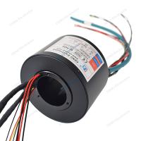 China Low Temperature Slip Ring 38.1mm Through Hole with Ethernet RS422 for Aviation Instruments for sale