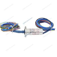 China HDMI Capsule Slip Ring 25mm OD with 4x5A Power and 1000M Ethernet for Drone for sale