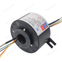 China Through Hole Slip Ring 25.4mm ID 4A Power K-Type Thermocouple for Industrial Robotics for sale
