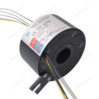 China Through Hole Slip Ring 25.4mm ID 4A Power K-Type Thermocouple for Industrial Robotics for sale
