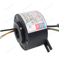 China Through Hole Slip Ring 25.4mm ID 4A Power K-Type Thermocouple for Industrial Robotics for sale