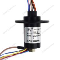 China Combined Slip Ring ACN24-1R12P1 12 Circuits 2A for Mixed Signal and Power Transmission for sale