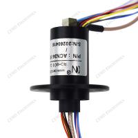 China Combined Slip Ring ACN24-1R12P1 12 Circuits 2A for Mixed Signal and Power Transmission for sale