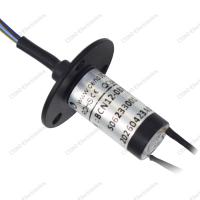 China CENO Capsule Slip Ring 12mm OD 8 Circuits 2A 360° Rotary Connector for Signal and Power for sale