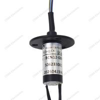 China CENO Capsule Slip Ring 12mm OD 8 Circuits 2A 360° Rotary Connector for Signal and Power for sale