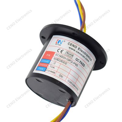 China Waterproof slip ring with IP65 dustproof & waterproof for sale