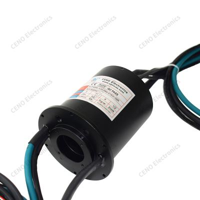 China Hollow-shaft Slip Ring with 3×25A power circuits for sale