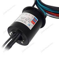 China Hollow-shaft Slip Ring with 3×25A power circuits for sale