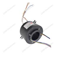 China Through-Bore Miniature Slip Ring 360° Multi-Channel Weak Signal Transmission for sale