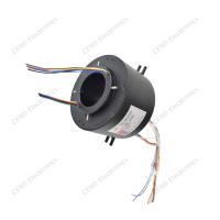 China Through-Bore Miniature Slip Ring 360° Multi-Channel Weak Signal Transmission for sale