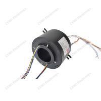 China Through-Bore Miniature Slip Ring 360° Multi-Channel Weak Signal Transmission for sale