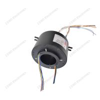 China Through-Bore Miniature Slip Ring 360° Multi-Channel Weak Signal Transmission for sale