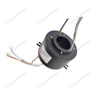 China Through-Bore Miniature Slip Ring 360° Multi-Channel Weak Signal Transmission for sale