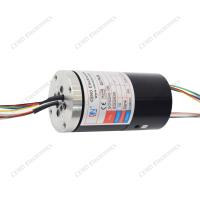 China Solid Shaft Slip Ring for 360° multi-channel signal transmission for sale